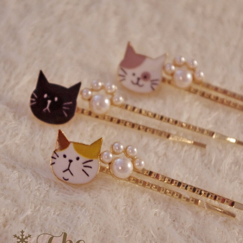 Cat Hair Pin - Etsy