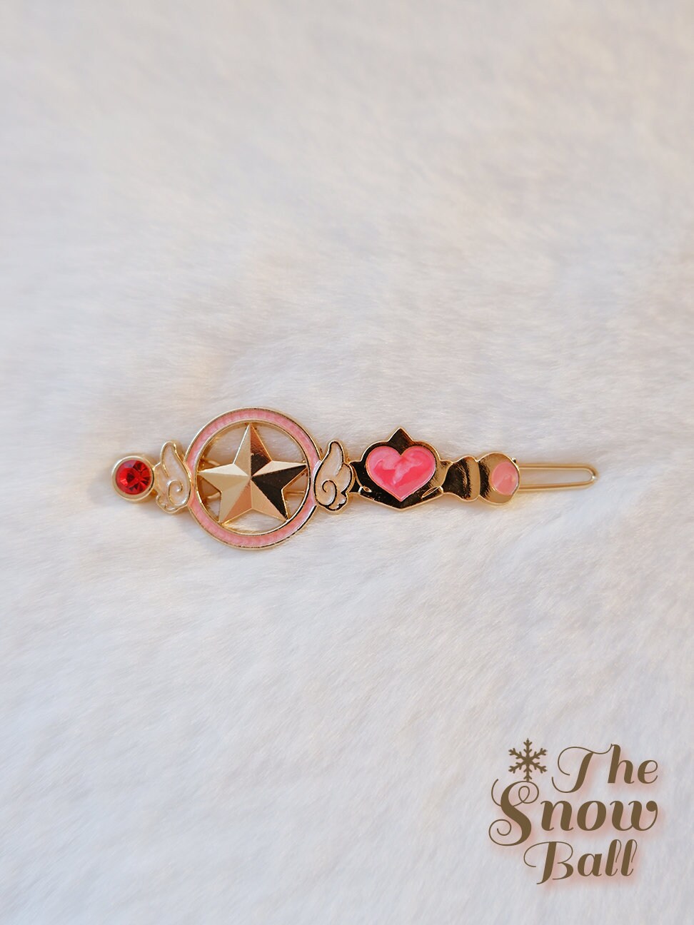 Cardcaptor Sakura Inspired Hair Clip • Anime Cosplay Barrette • Magical ...
