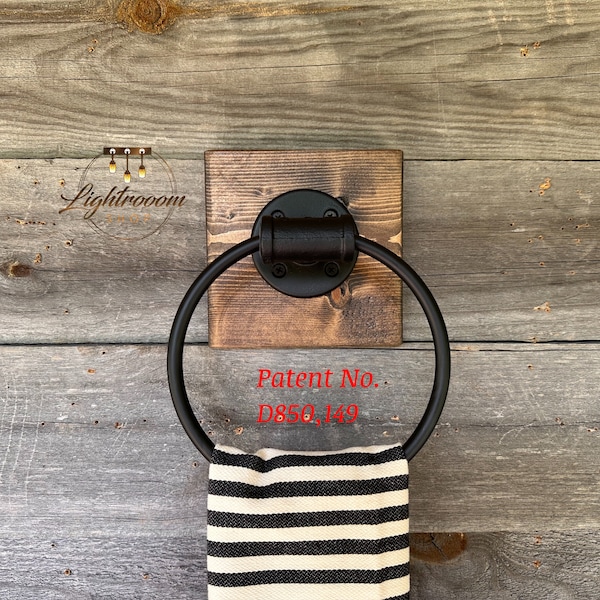 Hand Towel Ring - Etsy