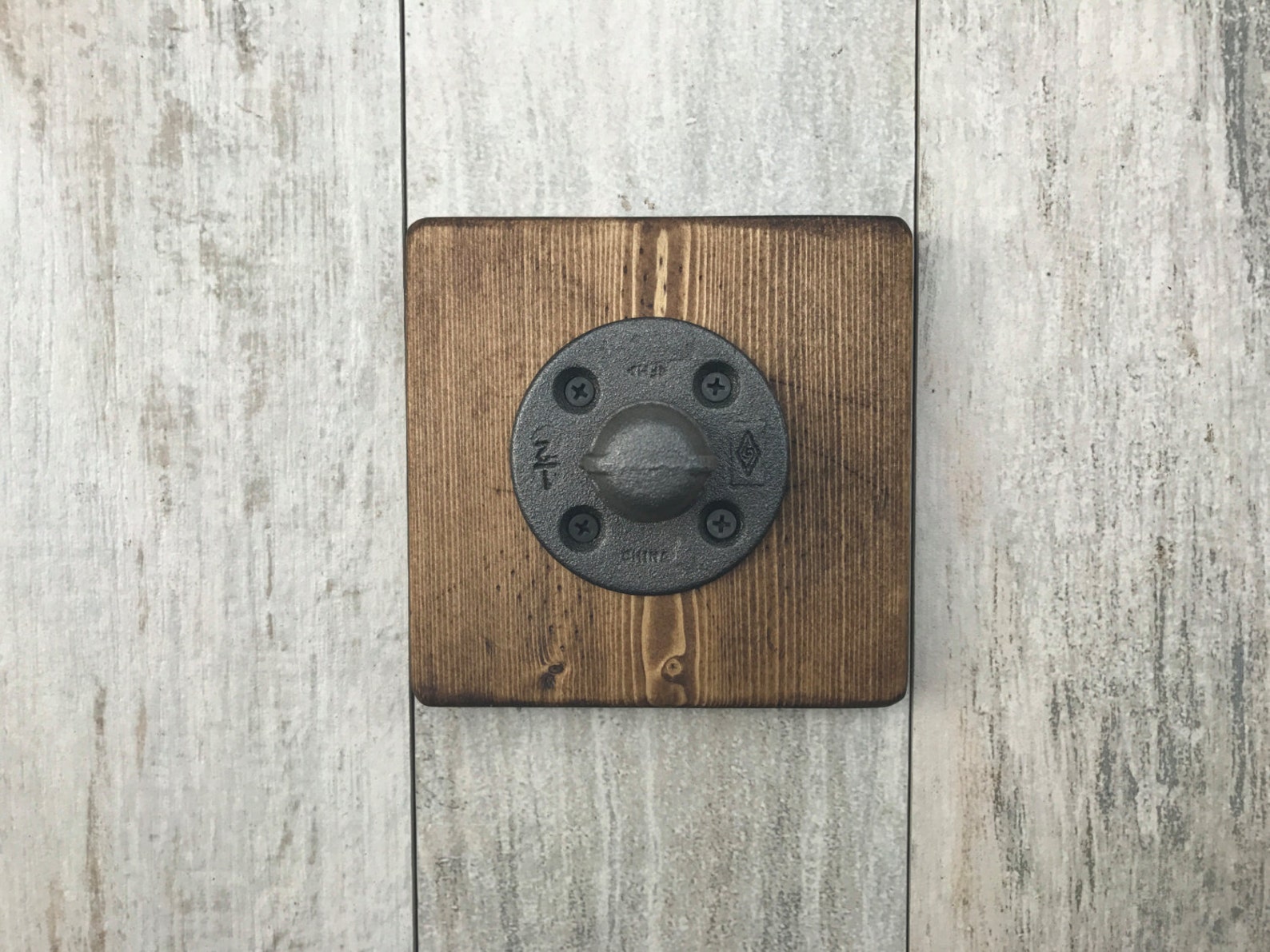 Rustic Industrial Handmade Modern Hook Pipe Bathroom | Etsy