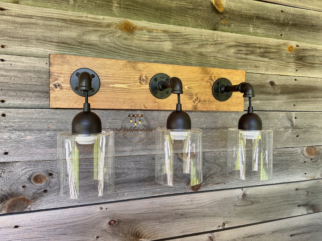 Unique Vanity Light, 2-3-4-5-6 Glass Shade Light,bathroom Fixture ...