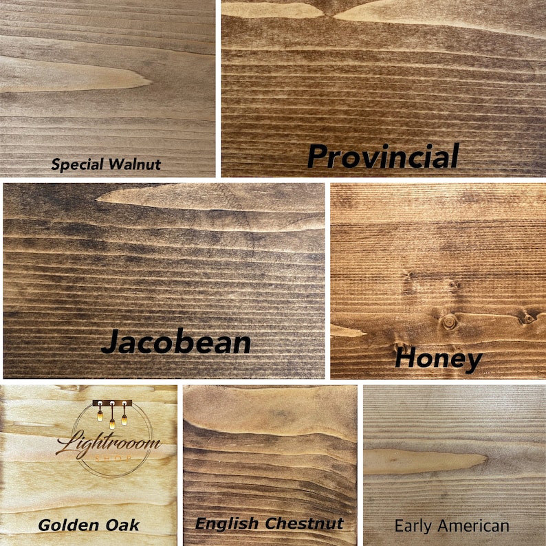 Sample Wood Sample Stain Colors Espresso Whitewash - Etsy