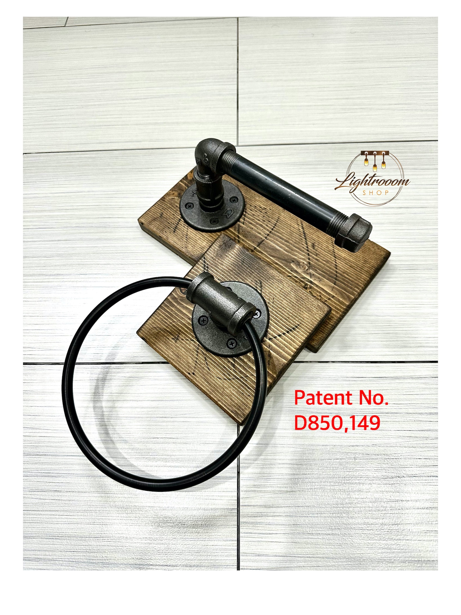 TP Ring Bathroom Set Toilet Paper Holder Towel Ring - Etsy