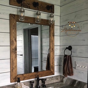 Bathroom Mirror,rustic Farmhouse Mirror,vanity Mirror,wall Mirror ...