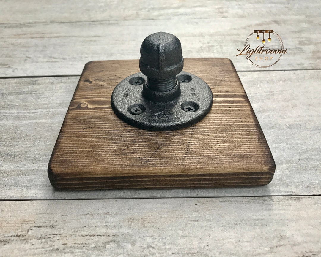 Rustic Industrial Handmade Modern Hook Pipe Bathroom - Etsy