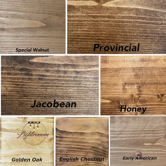 Different Wood Stains Walnut