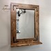 Mirror With 3.5 Deep Shelf, 70 Sizes Custom Orders, 22 Wood Colors ...