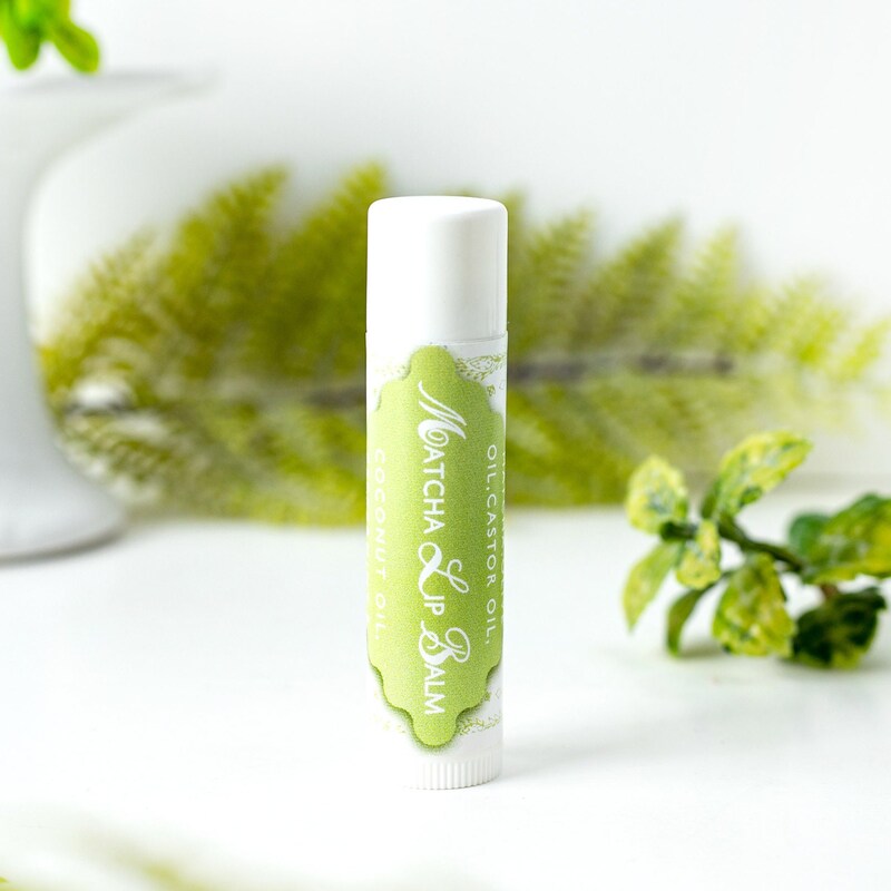 Matcha Lip Balm - Etsy