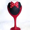 Rapunzel Wine Glass, Glitter Wine Glass, Disney Lovers, Custom Wine ...