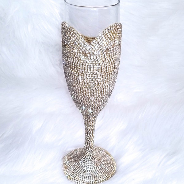 Champagne Rhinestone - Etsy
