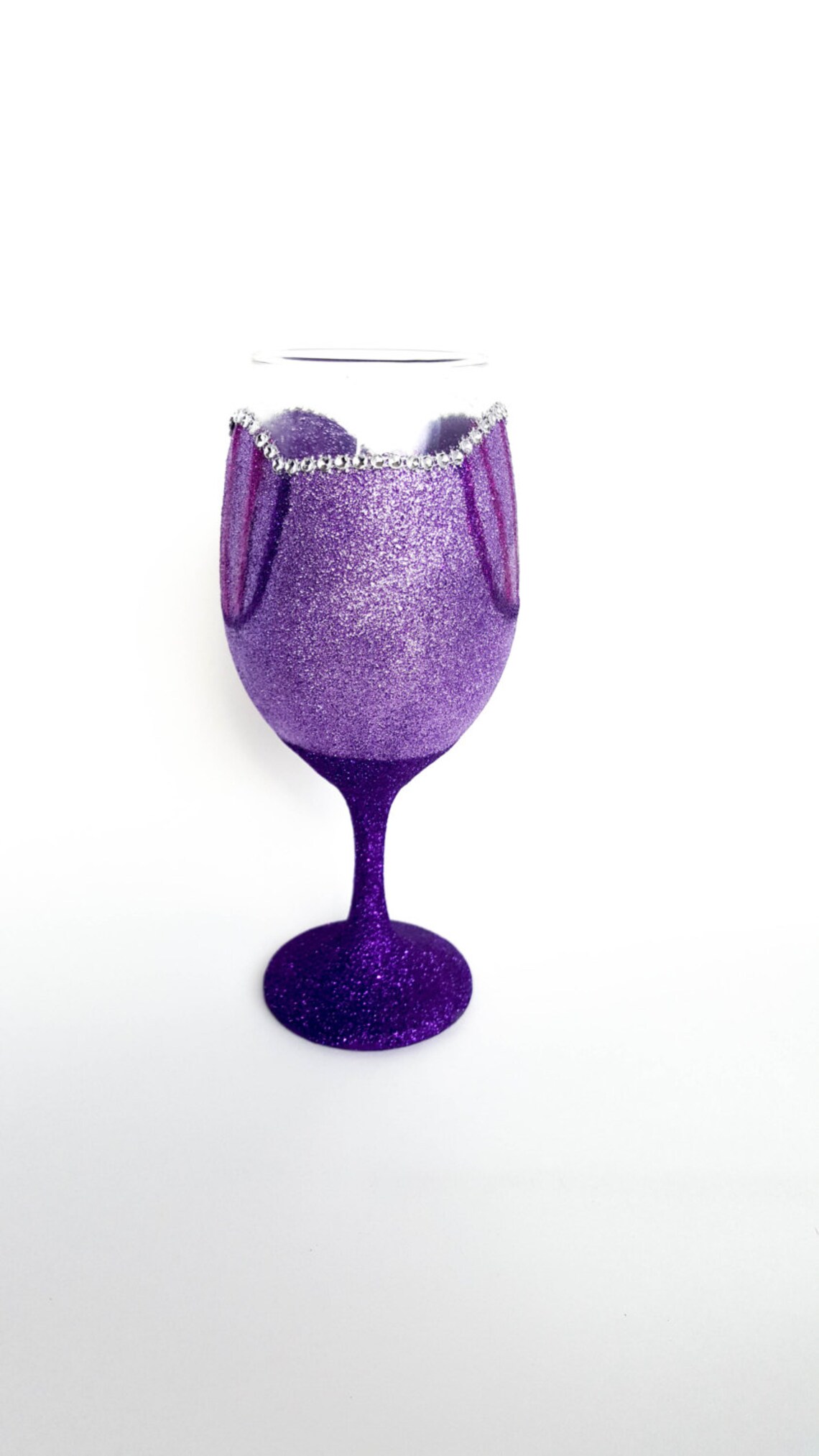 Rapunzel Wine Glass Glitter Wine Glass Disney Lovers Custom - Etsy