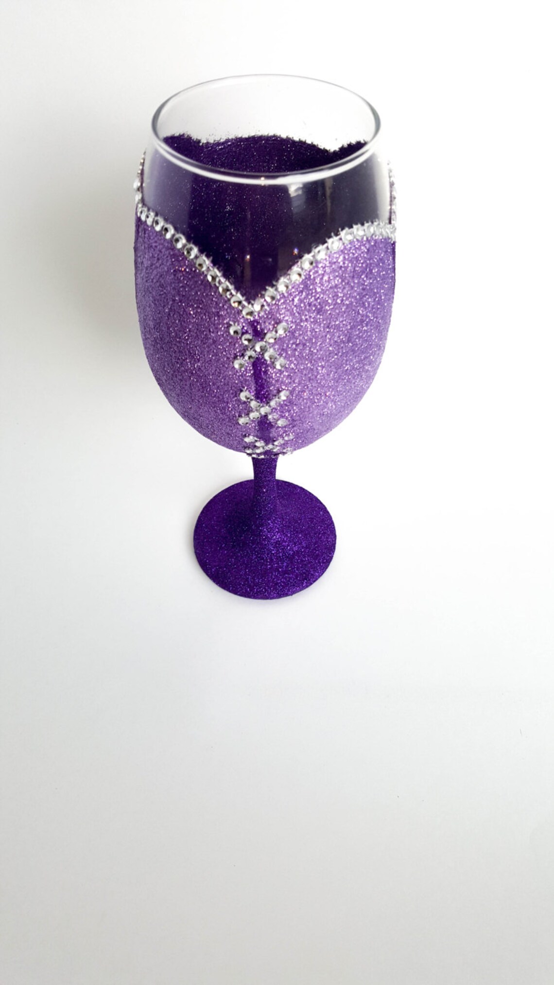 Rapunzel Wine Glass Glitter Wine Glass Disney Lovers Custom - Etsy