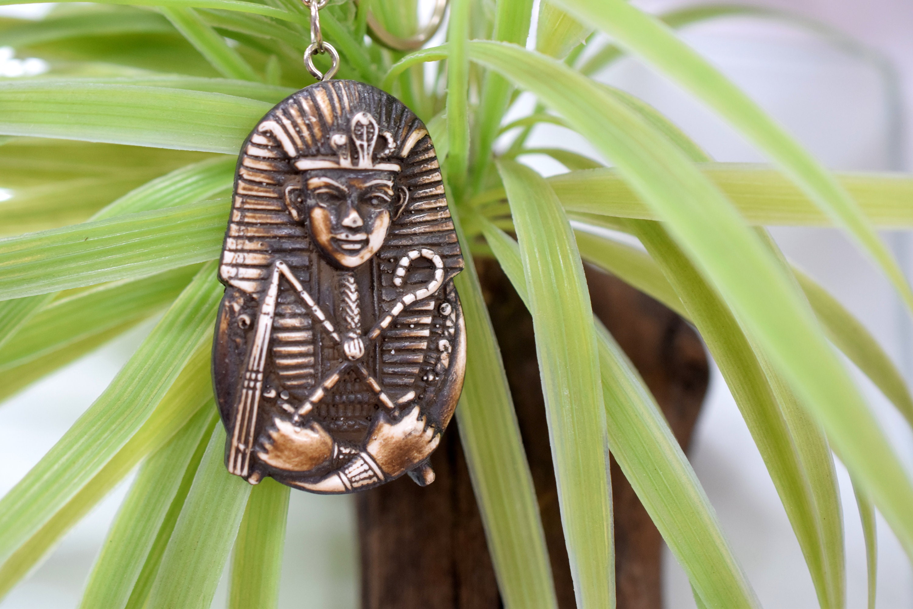 Ancient Egyptian Key Chain King Tut Eye of Hours Camel - Etsy