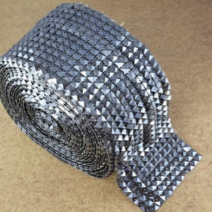 Studded Mesh Roll Pyramid Mesh Roll Trim 10 Yard Roll for - Etsy