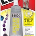 E6000 Jewelry & Beads 1 Oz Glue Ideal for Bonding Wood, Fabric, Leather ...