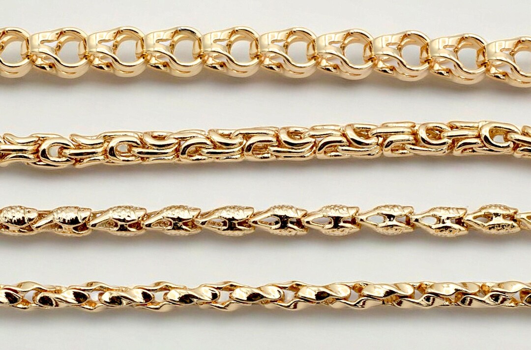 Gold-filled Look Waterproof Chains “ Durable and Elegant Jewelry ...