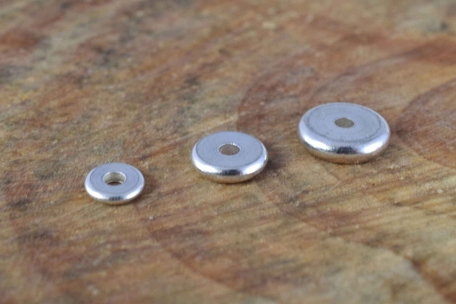 Gold /silver Roundel Plain Spacer Size 6mm/8mm/10mm Spacer | Etsy