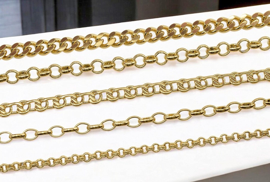 Gold-filled Look Waterproof Chains – Stylish and Durable Jewelry ...
