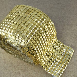 Studded Mesh Roll Pyramid Mesh Roll Trim 10 Yard Roll for - Etsy