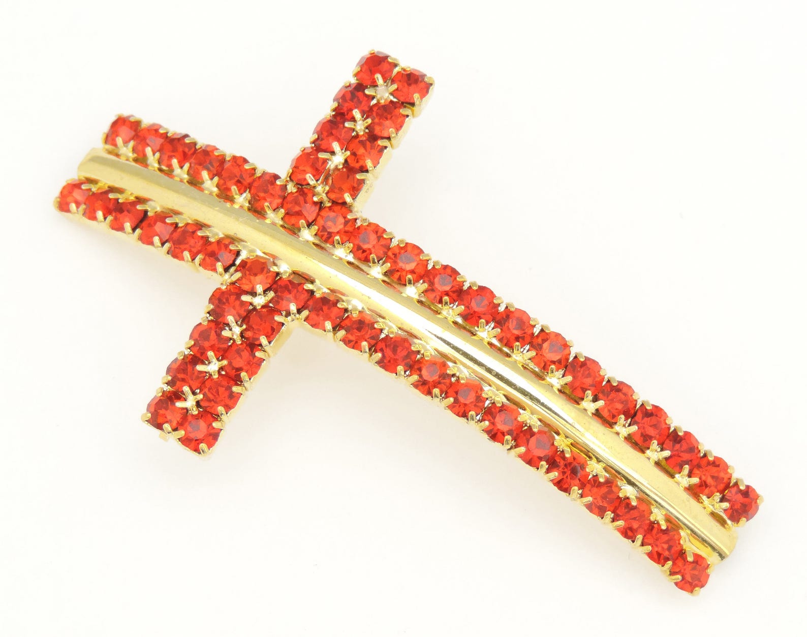 Rhinestone Curved Cross Slideway Slide Connector Cross 2 - Etsy
