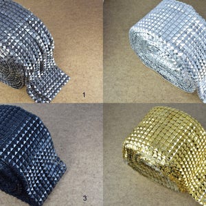 Studded Mesh Roll Pyramid Mesh Roll Trim 10 Yard Roll for - Etsy