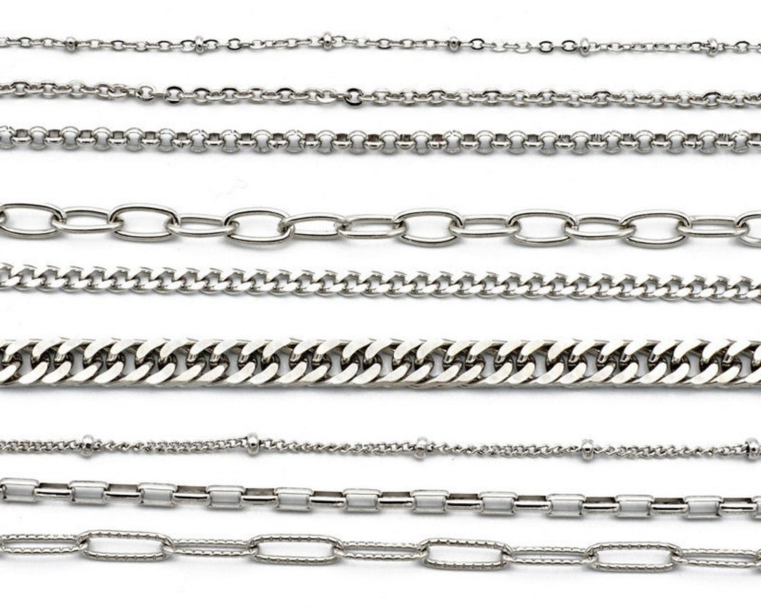 Premium Stainless Steel Chain Collection Saturn Rollo Cable Curb Clip ...