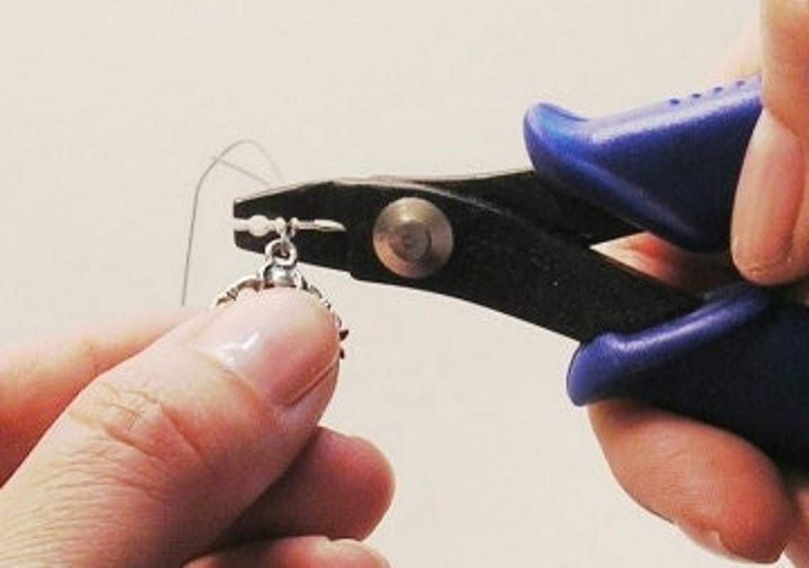 Bead Crimper Pliers Dual Step Jaw: Comfort Grip Handles, Jewelry Making ...