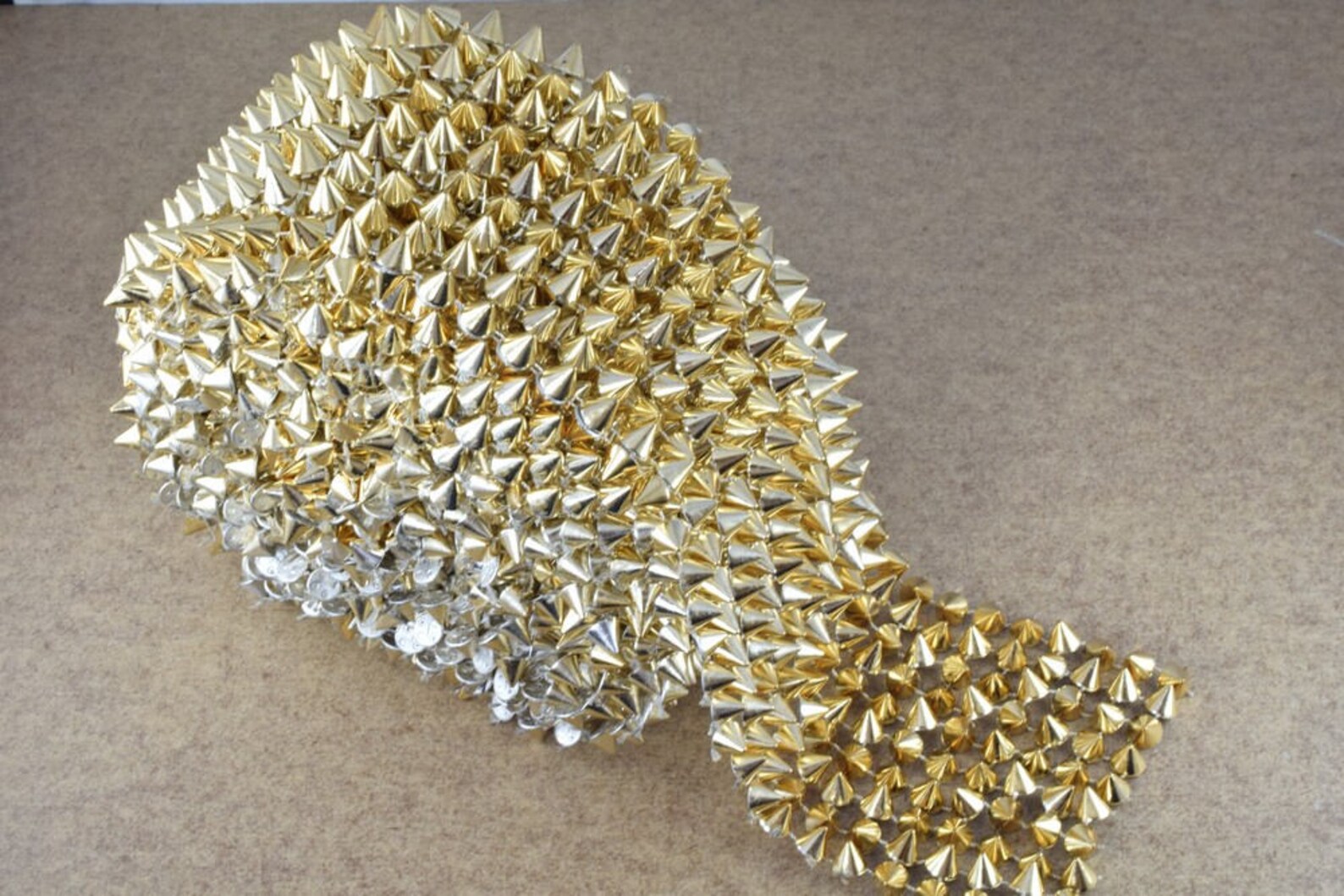 Spike Mesh Roll Trim 5 Yard Silver or Gold or Black or Red - Etsy