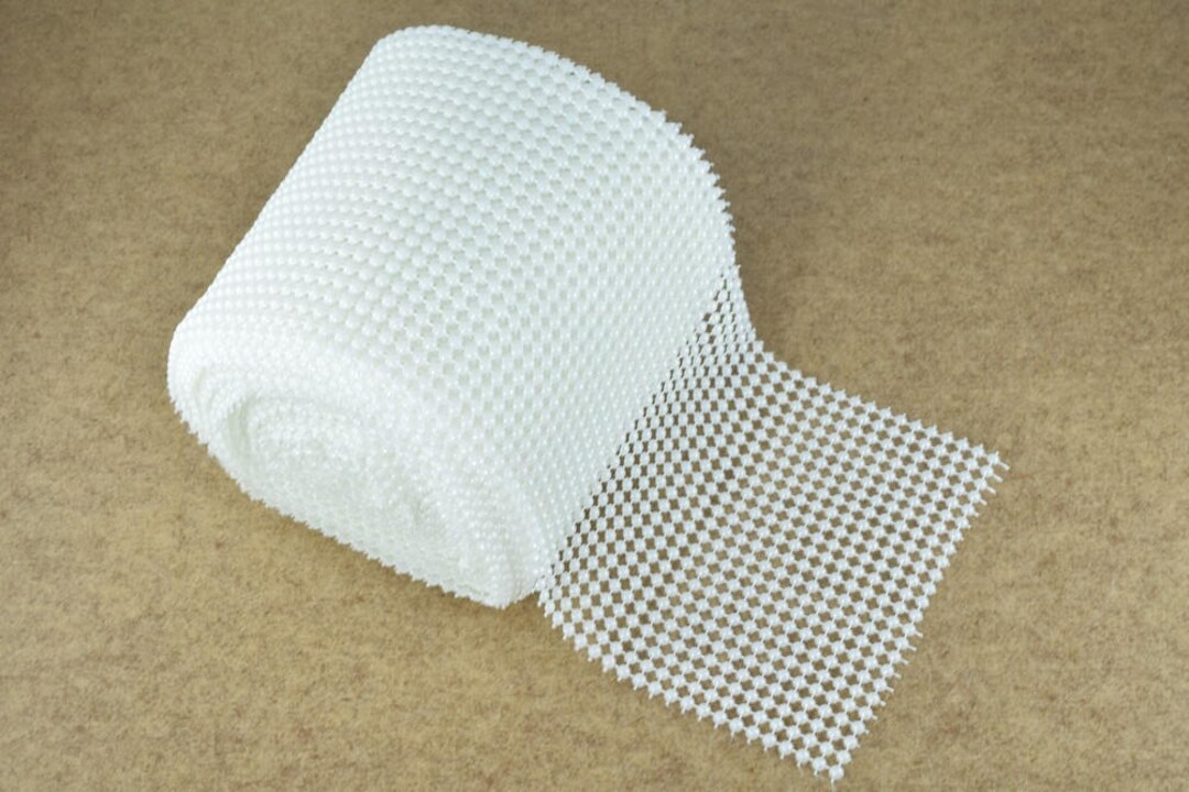 Pearl Mesh Roll Trim 10 Yard White or Creamy Color Roll for Costumes ...