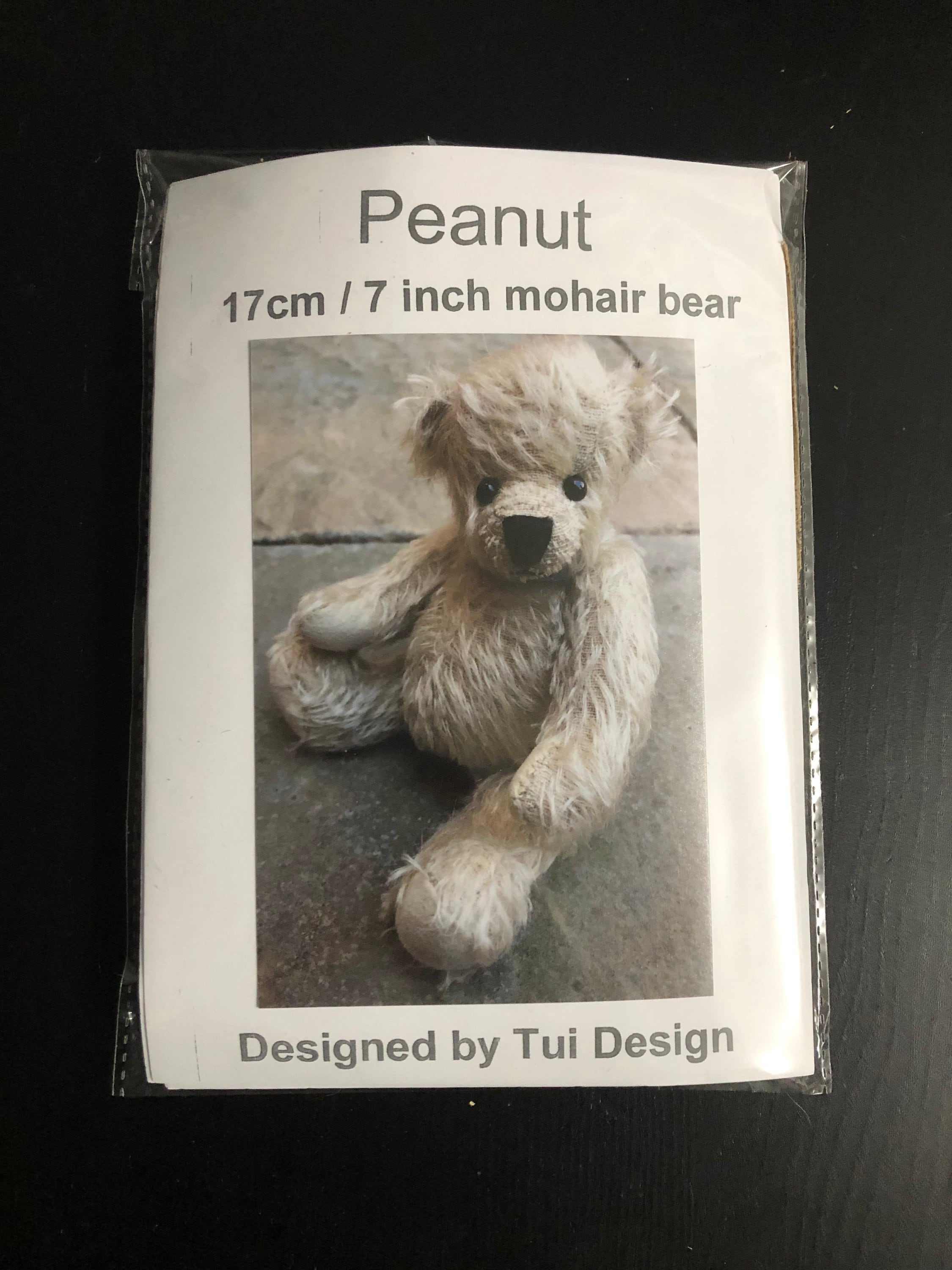 Peanut 'make Your Own' Kit Bear - Etsy
