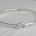 Silver Bangles for Small Wrists Bracelets for Small Wrist Personalized ...