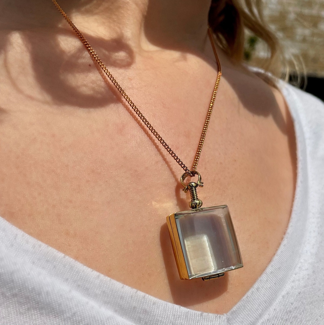 Deep Large Locket Shapes - Personalized Deep Locket-personalized Gold ...