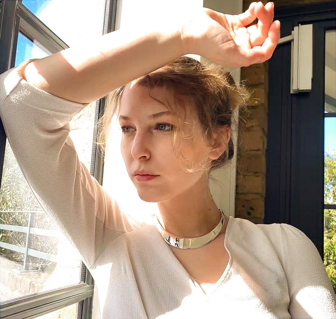 Sterling Silver Choker Necklace Collar Sterling Silver Chunky Necklace ...