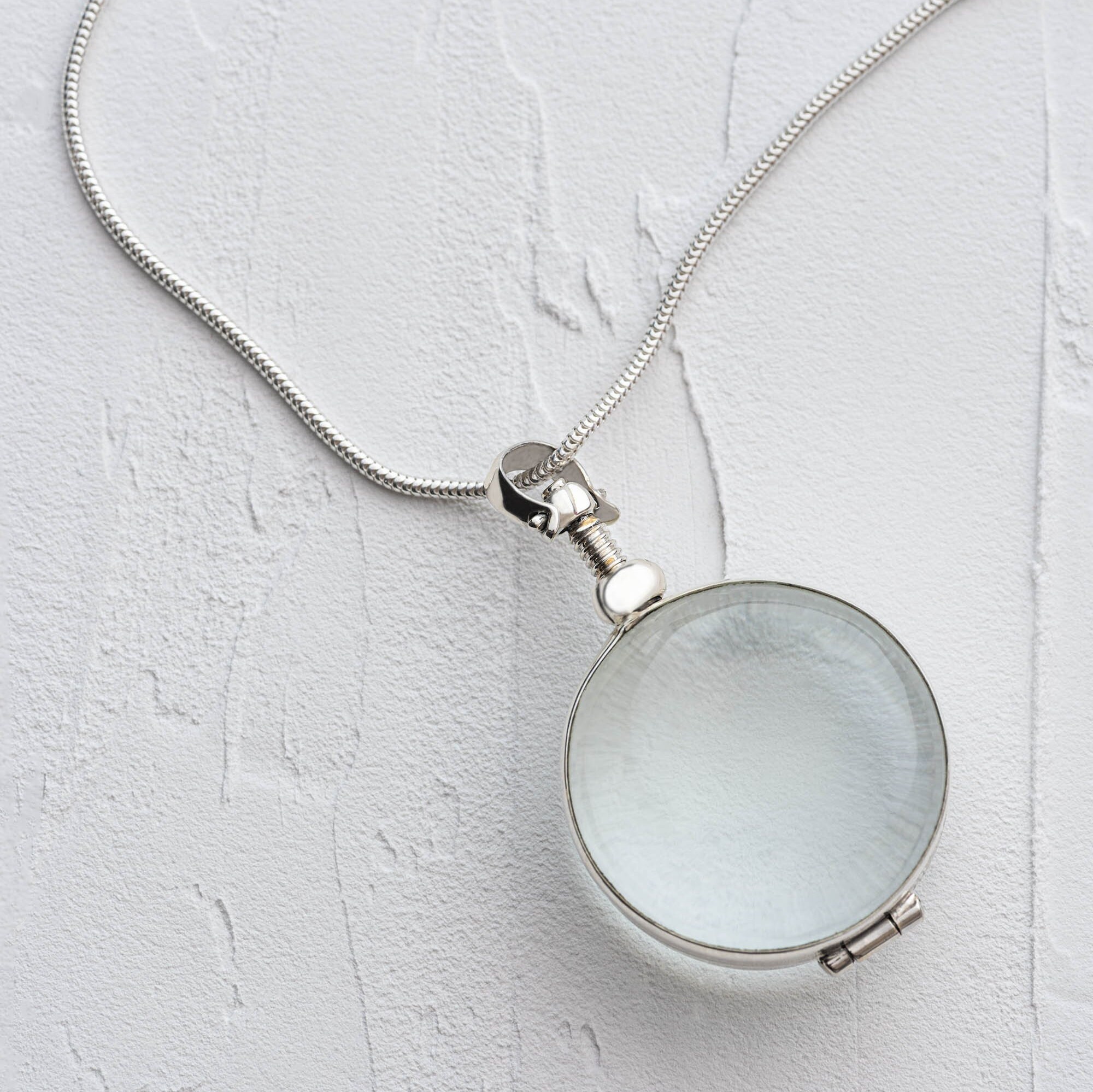 Round Silver Lockets for Hair Glass Locket for Photo Locket - Etsy ...