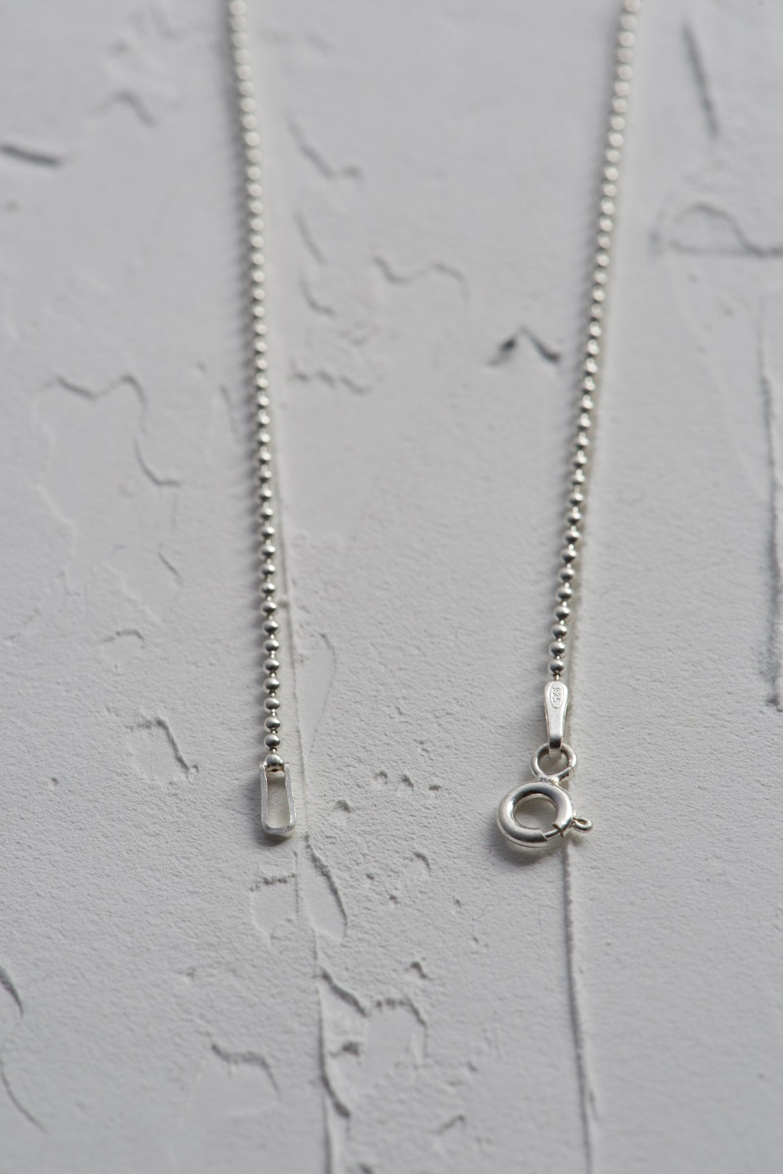 Long Sterling Silver Chain Long Silver Chain 20 Inch Sterling Silver ...