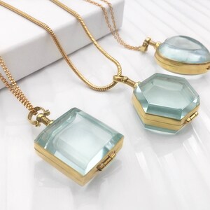 Locket Shapes Choose a Shape Choose a Message Personalized Gold Plated ...