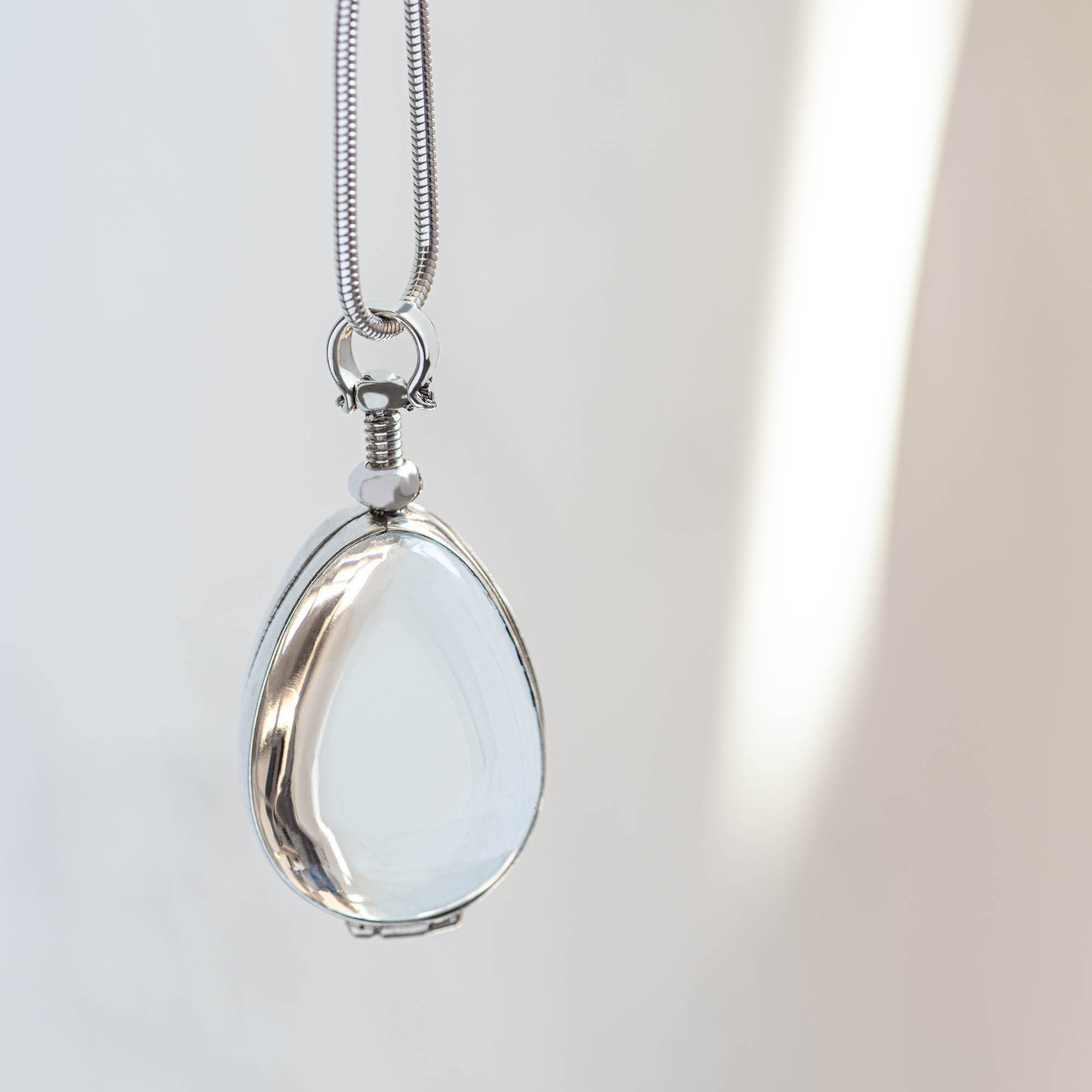 Silver Locket Necklace 2 Photo Locket Antique Style Heirloom Jewelry ...