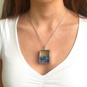 Big Deep Locket for Crystals or Pills, Floating Locket for Gems and ...