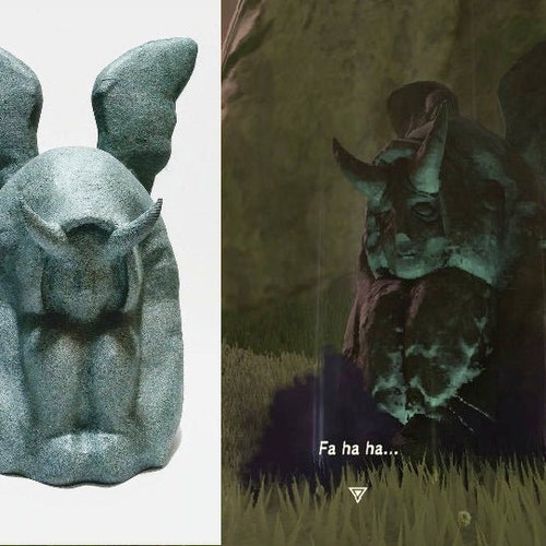 Blupee Sculpture Zelda Breath of the Wild BOTW Statue - Etsy Canada