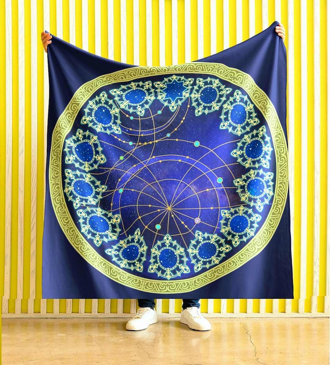 FFXIV Fleece Blankets 6ft - the Ocular - Azem - Black Mage Leylines - Etsy