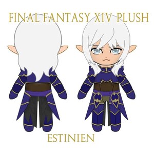 FFXIV Plush Aymeric Estinien Erenville G'raha Y'shtola Dawntrail Koana ...