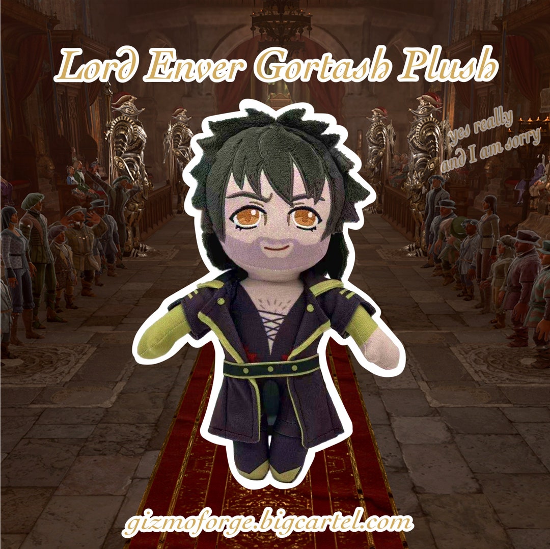 Gortash Baldur's Gate 3 Plush BG3 Enver Gortash - Etsy UK