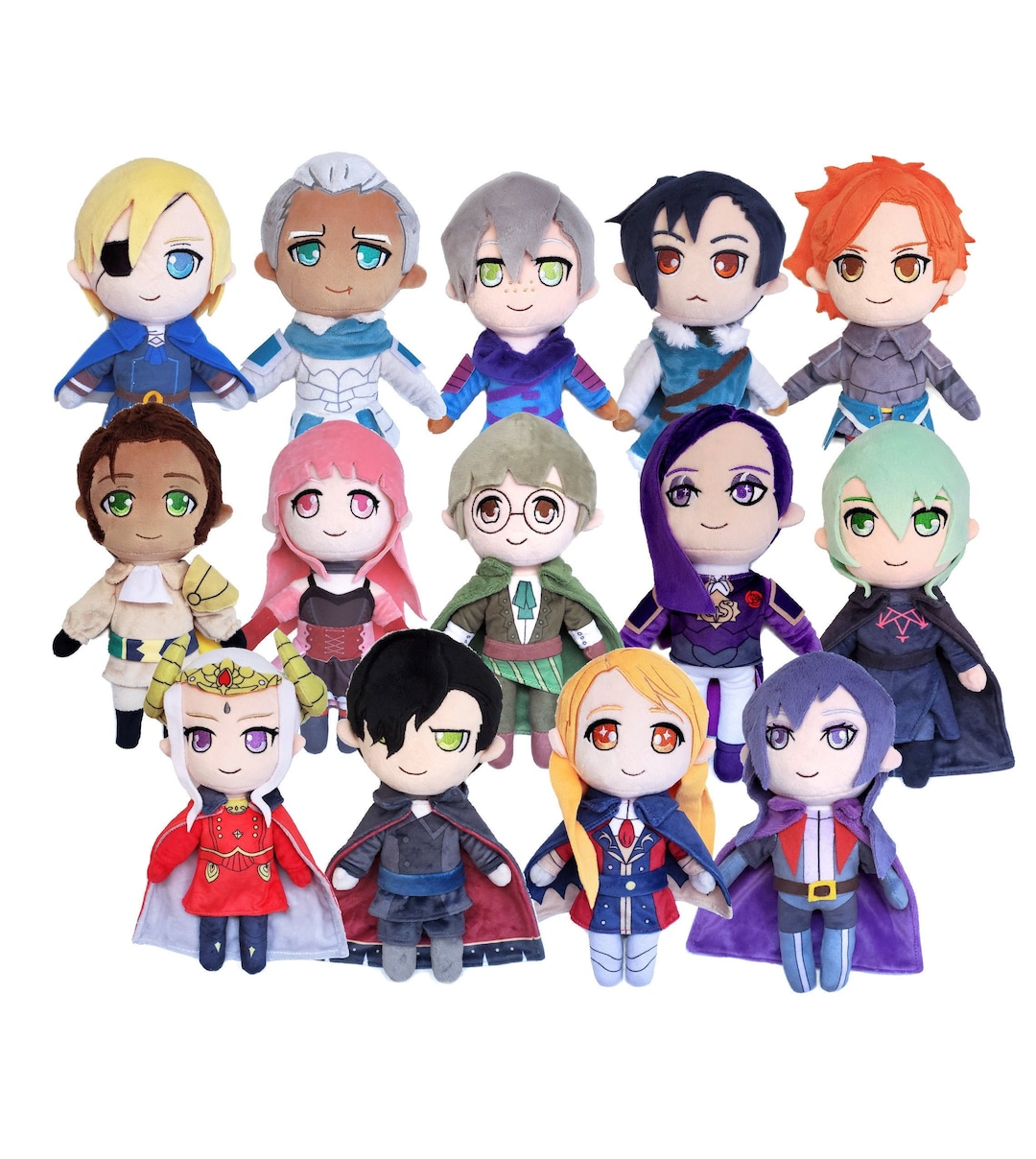 FE3H Plush Dimitri Claude Edelgard Dedue Hubert Hilda Ashe - Etsy
