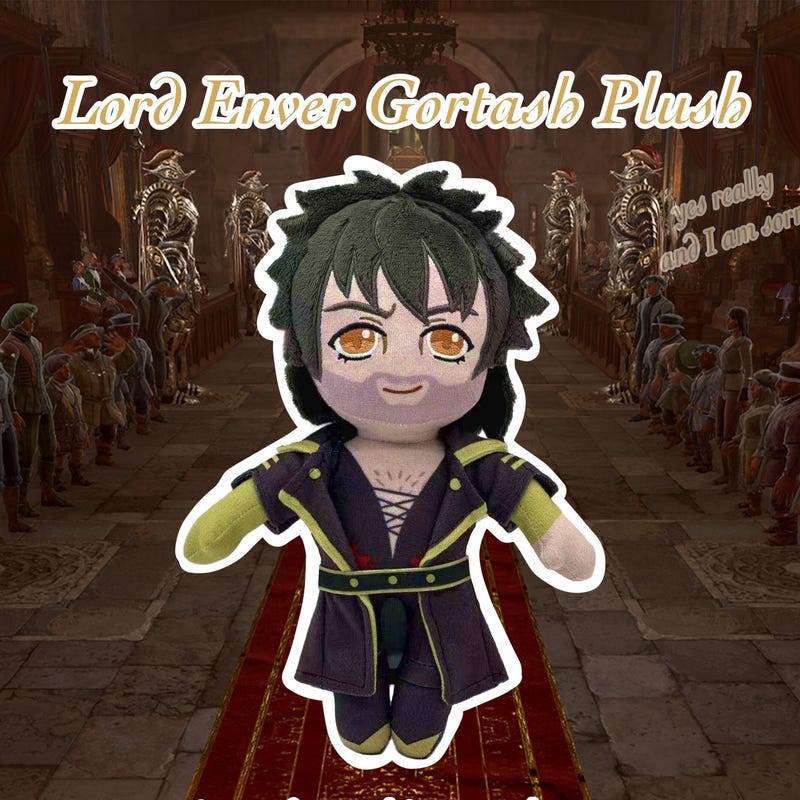 Baldur's Gate 3 Gale Plush - Etsy