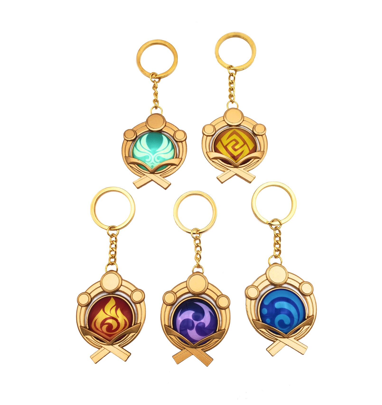 Genshin Impact Inazuma Vision Deluxe Pins Keychains - Etsy Canada