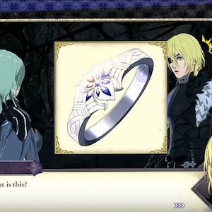 FE3H Byleth's Ring Fire Emblem Three Houses - Byleth Noble Ring - Etsy