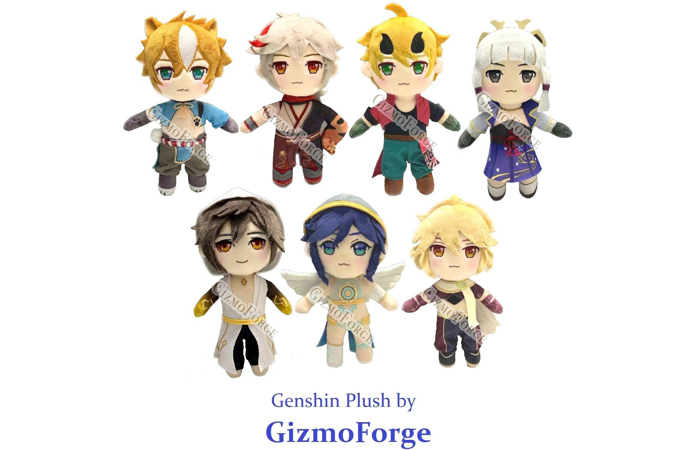 Genshin Impact Plush Aether Plushie 3 in Stock - Etsy Hong Kong