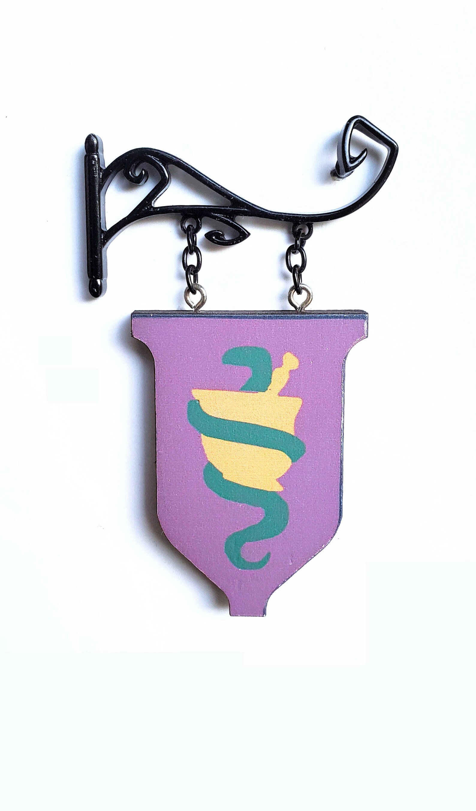 2 Pins the Arcana Rowdy Raven Pub & Magic Shop Signs - Etsy