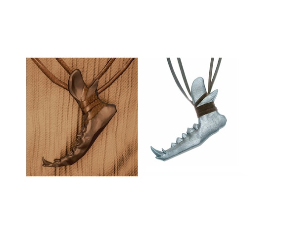 Solas Wolf Jawbone Necklace Accurate Replica Dragon Age | Etsy