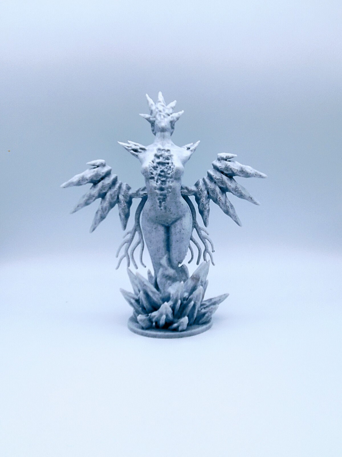 Lady Dimitrescu Statue Resident Evil Village Crystal - Etsy